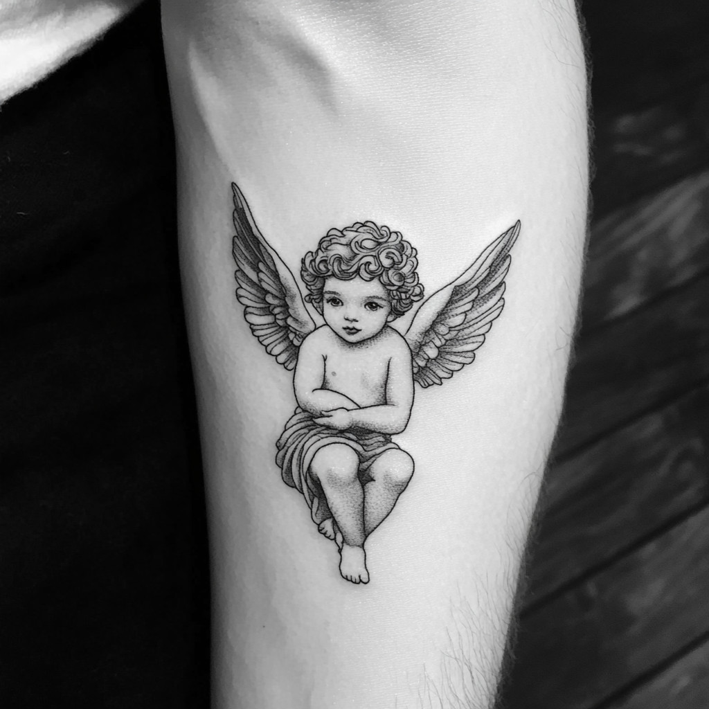 Cherub Tattoo Designs | Tattoo Designs World
