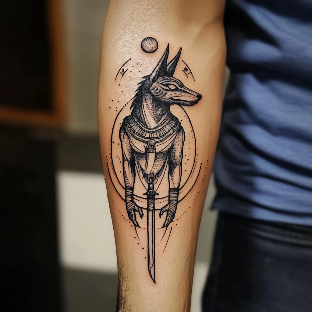 Anubis Tattoo Design | Tattoo Designs World