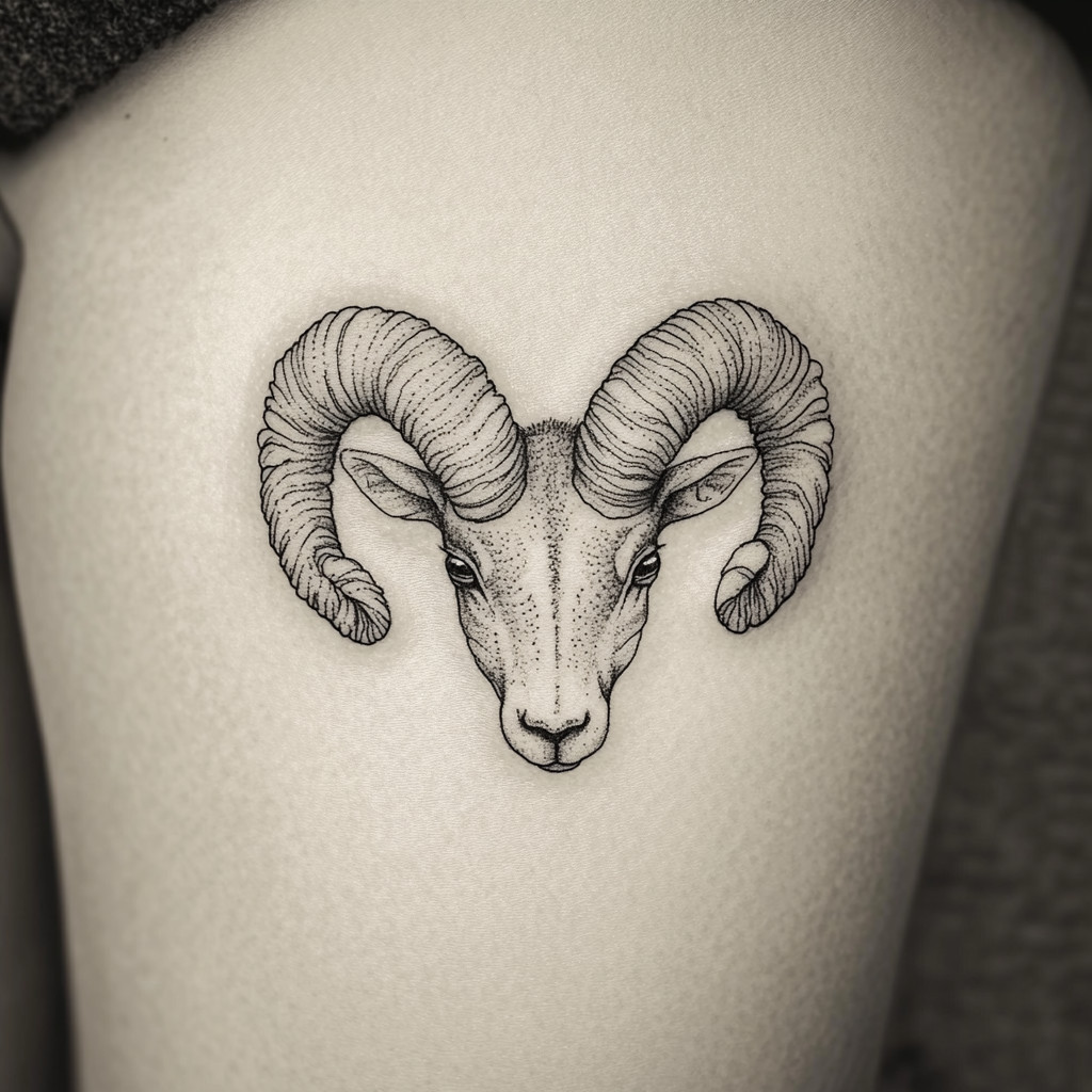 Aries Tattoo Design | Tattoo Designs World