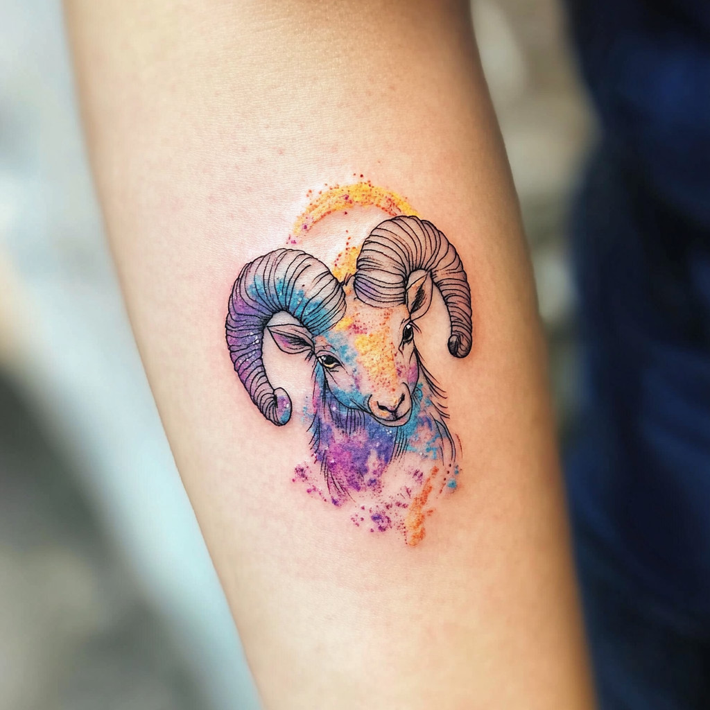 Aries Tattoo Design | Tattoo Designs World