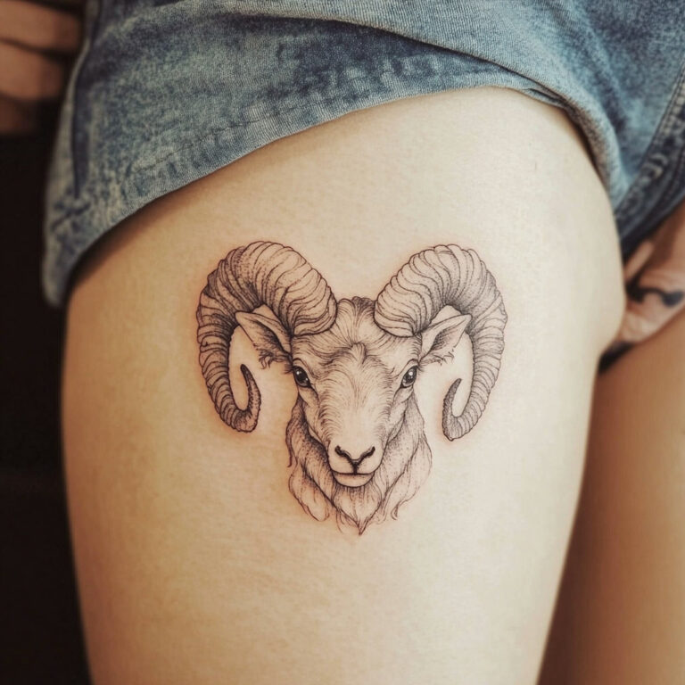 Aries Tattoo Design | Tattoo Designs World