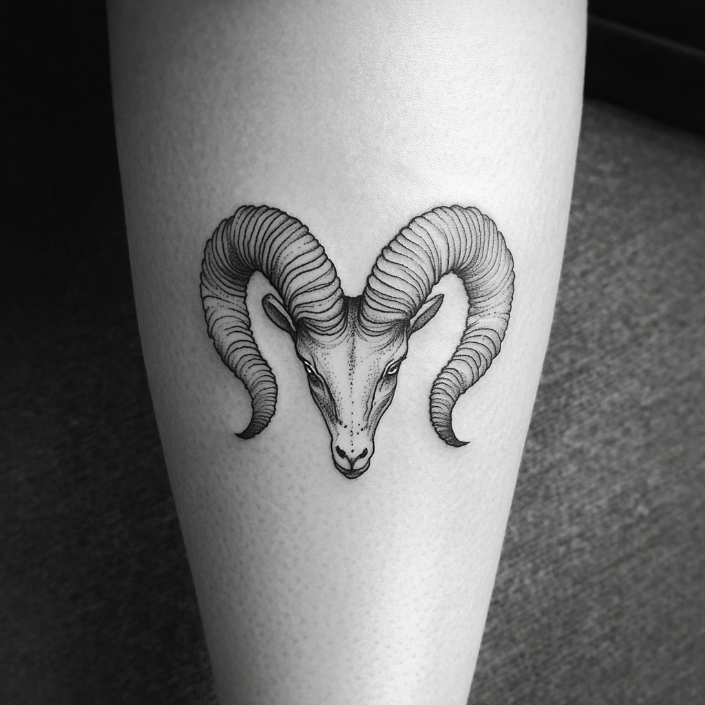 Aries Tattoo Design | Tattoo Designs World