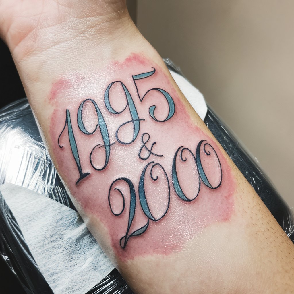 Birth Year Tattoo Designs | Tattoo Designs World