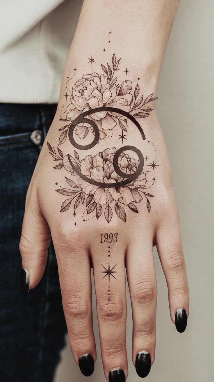 Birth Year Tattoo Designs | Tattoo Designs World