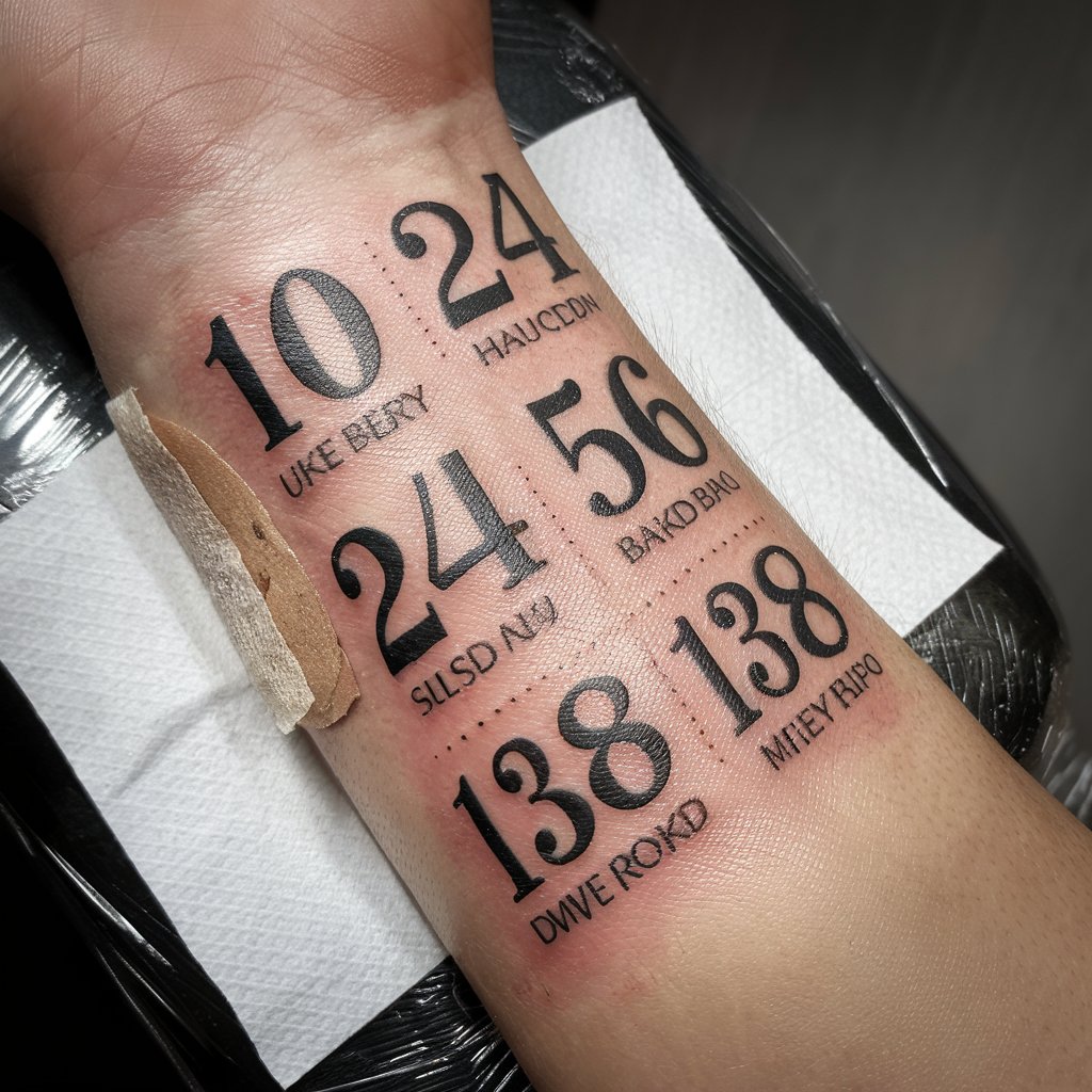 Birth Year Tattoo Designs | Tattoo Designs World