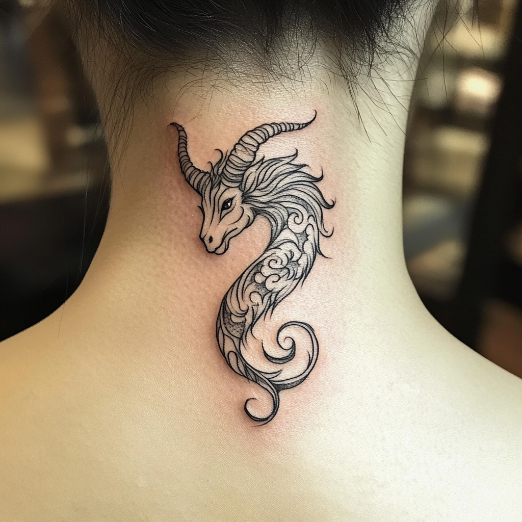 Capricorn Tattoo Design | Tattoo Designs World