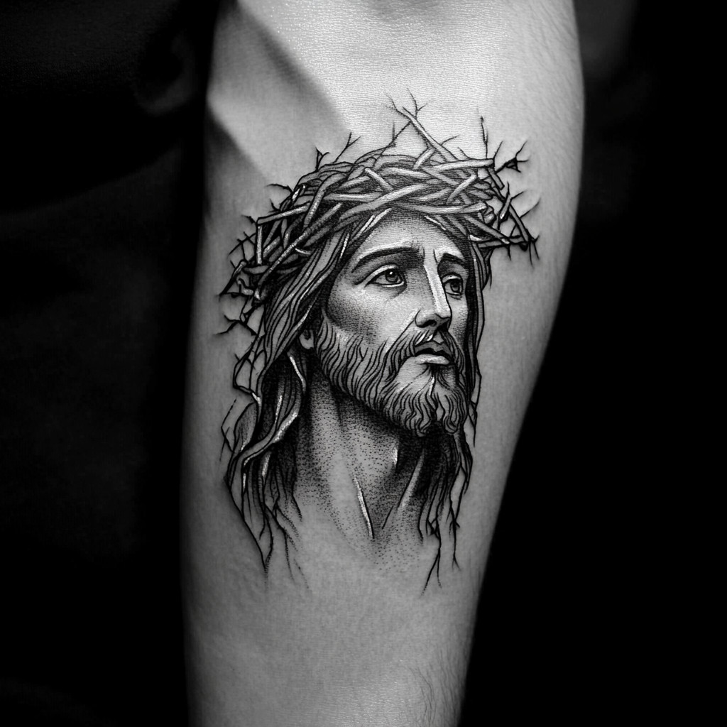Jesus Tattoo Designs Sketches Best Jesus Tattoo Designs/cross Tattoo