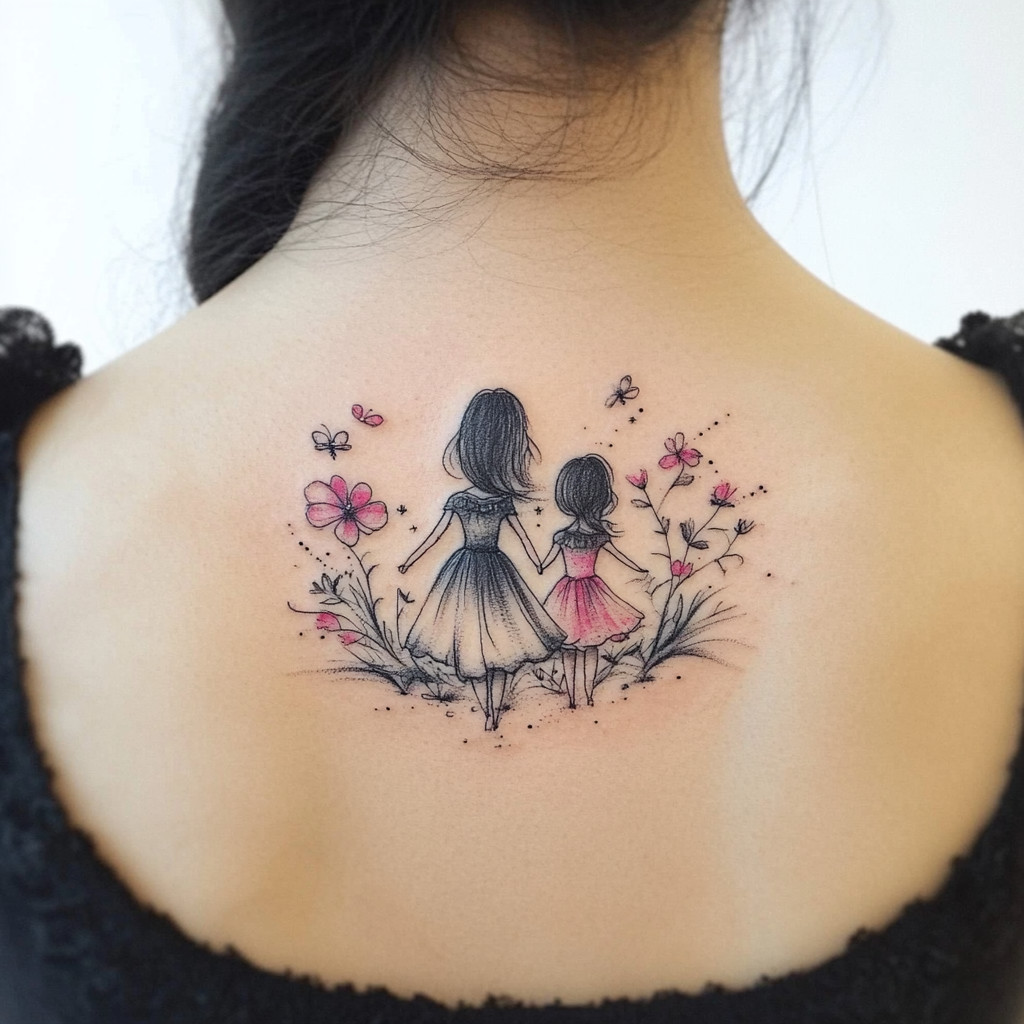 Mom tattoo designs for daughters | Tattoo Designs World