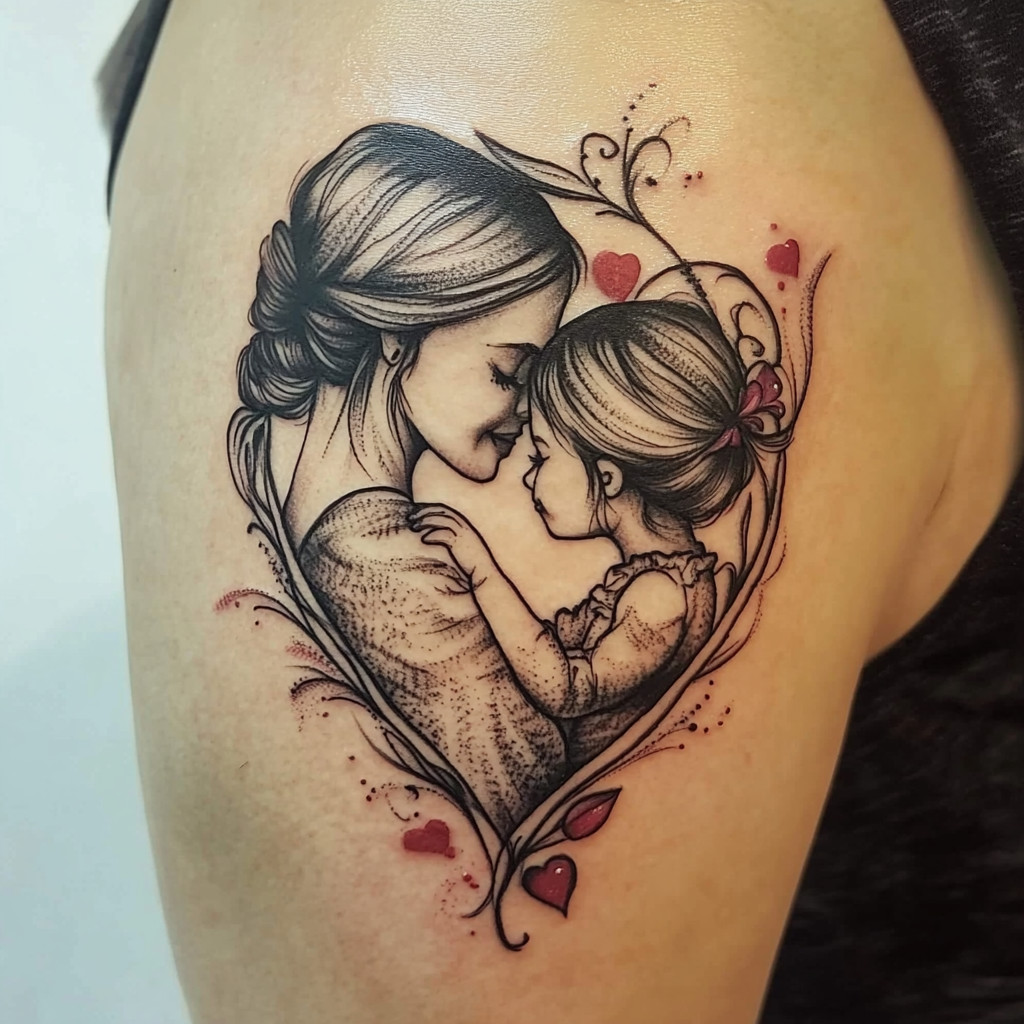 Mom tattoo designs for daughters | Tattoo Designs World
