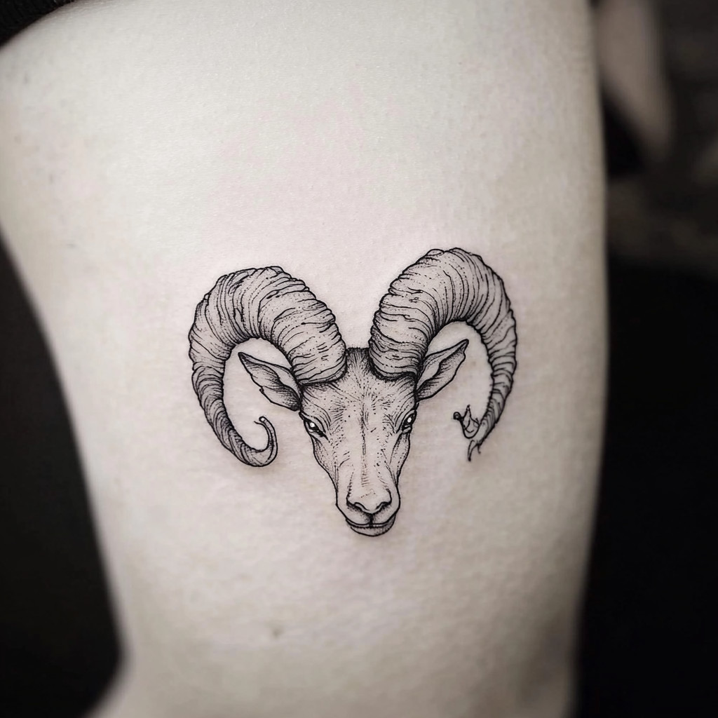 Aries Tattoo Design | Tattoo Designs World