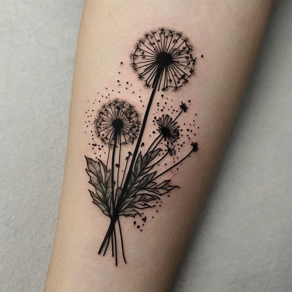 Black and white flower tattoo designs | Tattoo Designs World