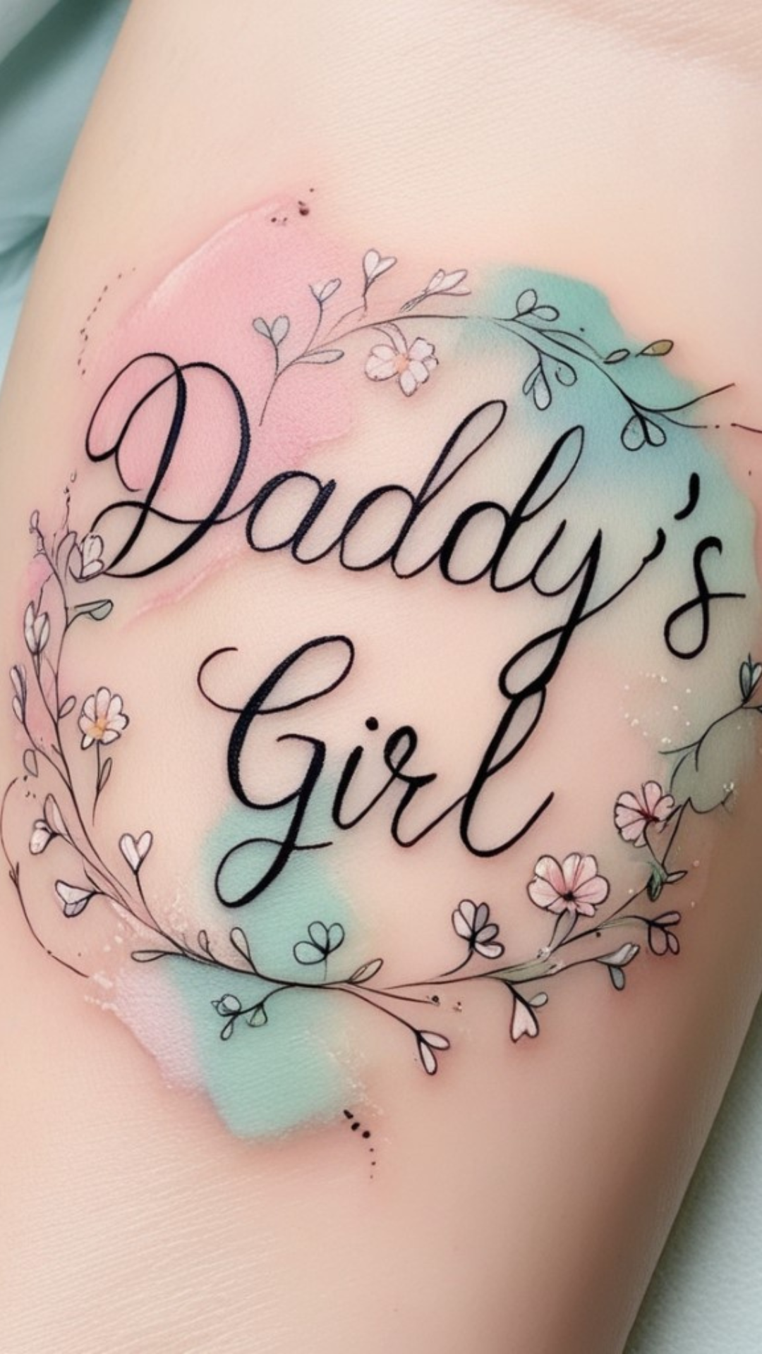15 Stunning Daddy's Girl Tattoo Designs to Celebrate Love